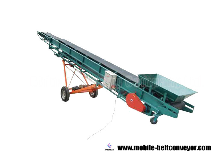 Hidrolik Lifting Portable Fertilizer Conveyor, Descending Loading Belt ...